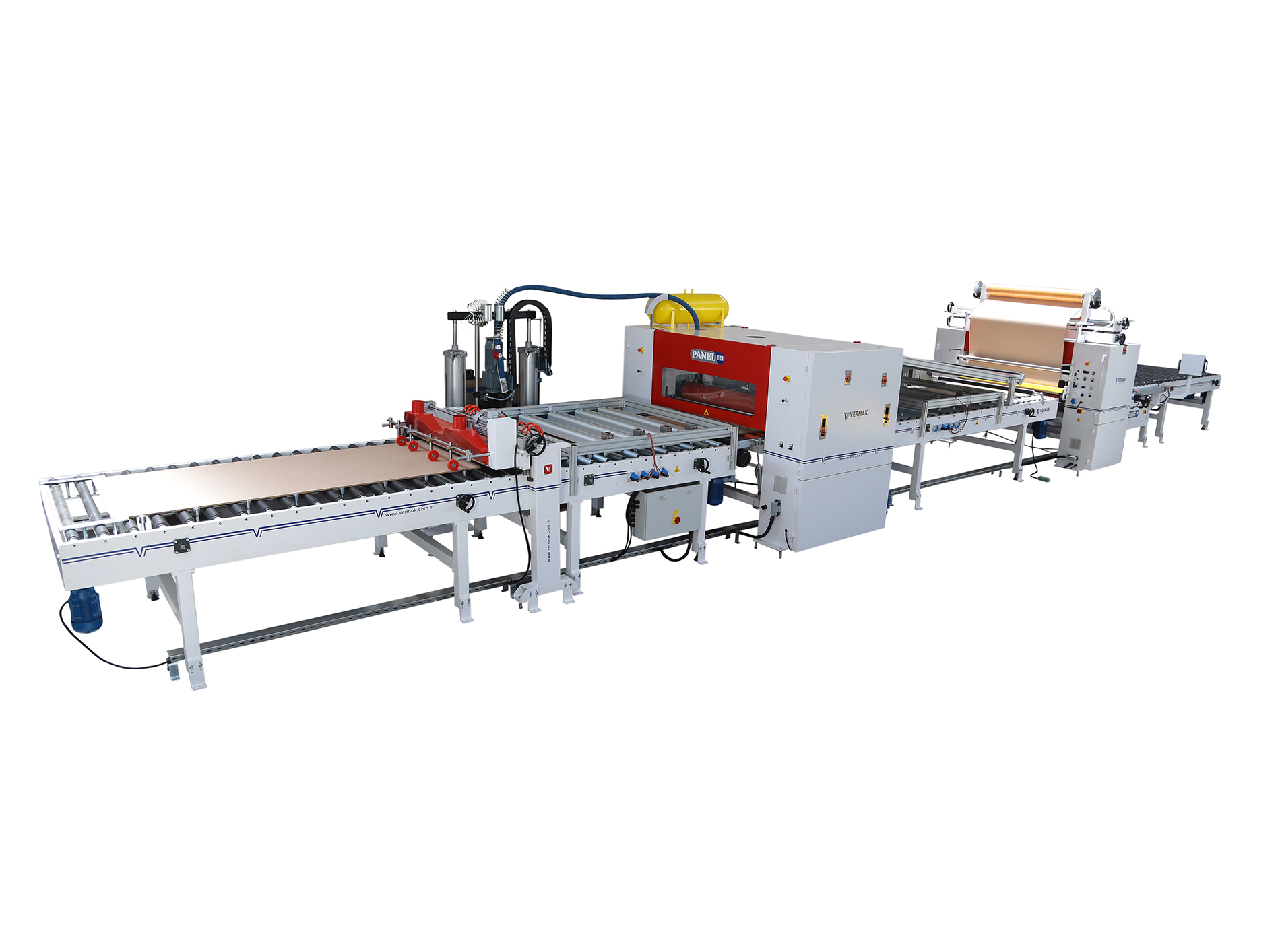 VFL 1400-RL - PUR Flat Lamination Line With Reverse Roll - VERMAK®